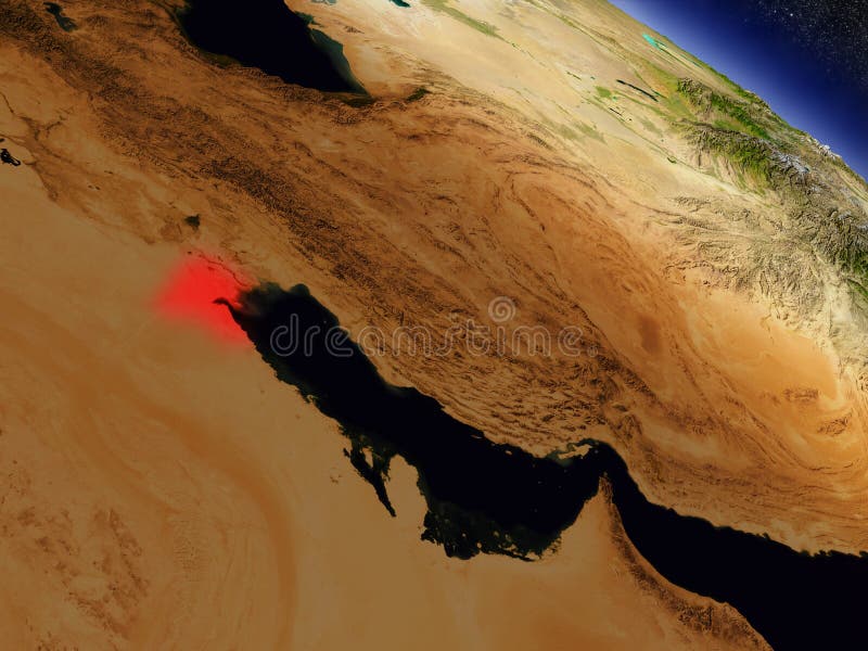Kuwait - Bayan City Areas Map Stock Illustration - Illustration of ...