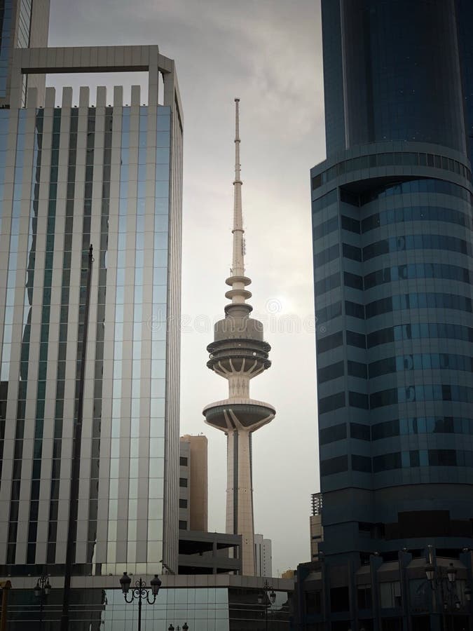 Kuwait towers stock photo. Image of city, snapshot, towers - 113957148