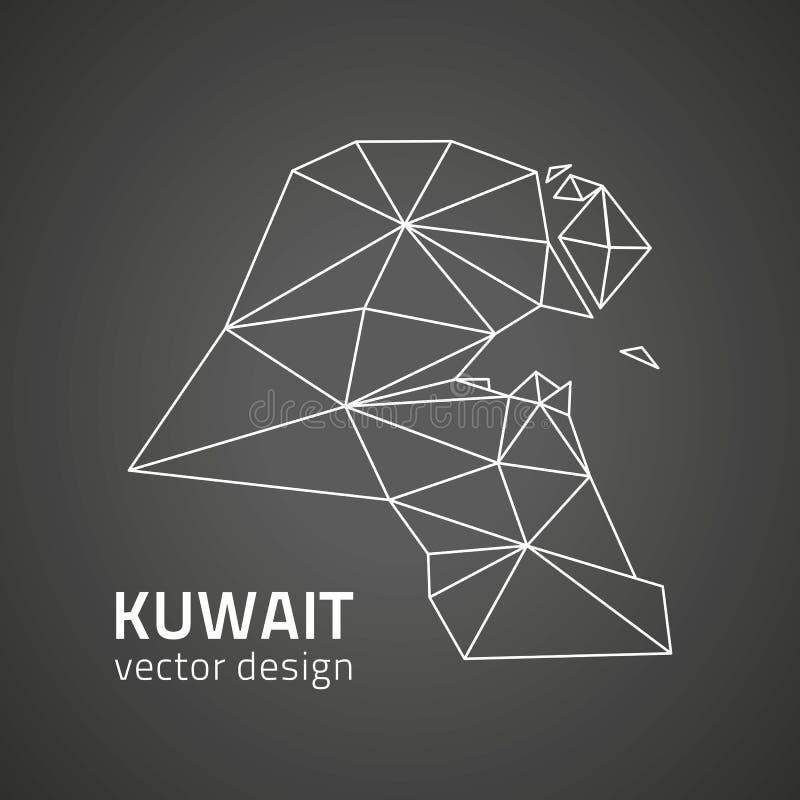Kuwait Map Soil Land Geology Cross Section with Green Grass, 3d ...