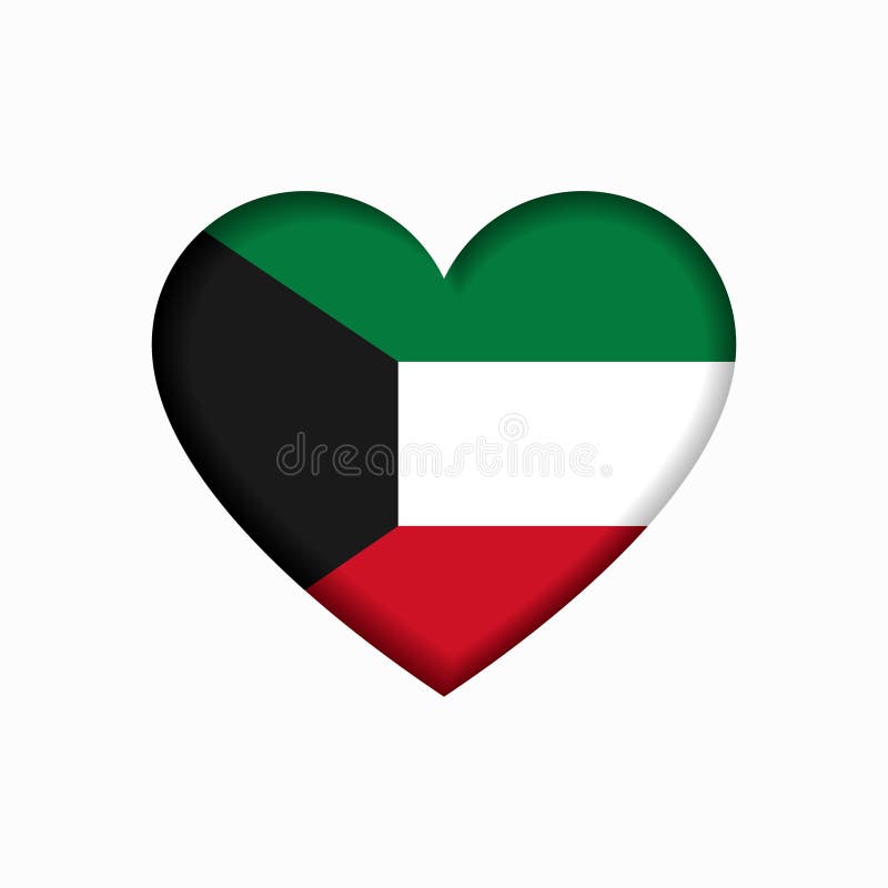 Kuwaiti Flag Rounded Abstract Background. Vector Illustration. Stock ... Kuwaiti Flag Rounded Abstract Background. Vector Illustration. Stock ...