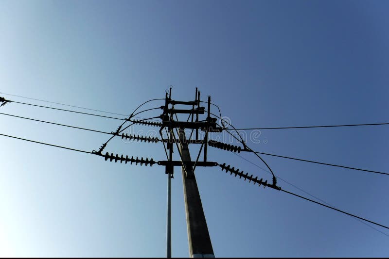 115 KV Air Break Switch is Open Position Stock Photo - Image of circuit ...