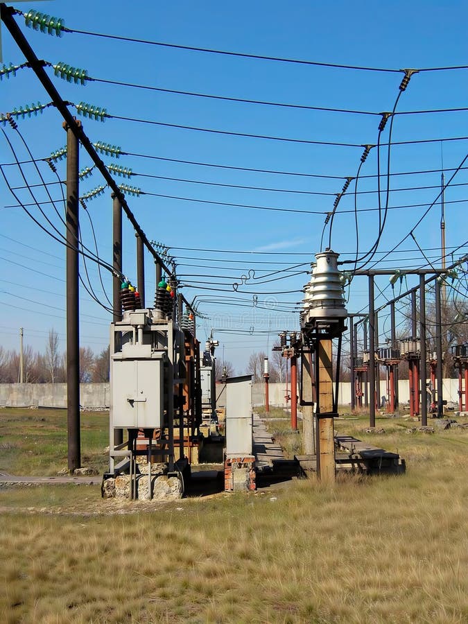 35 KV Circuit Breakers & Transformers - Industrial Legacy, Generative ...