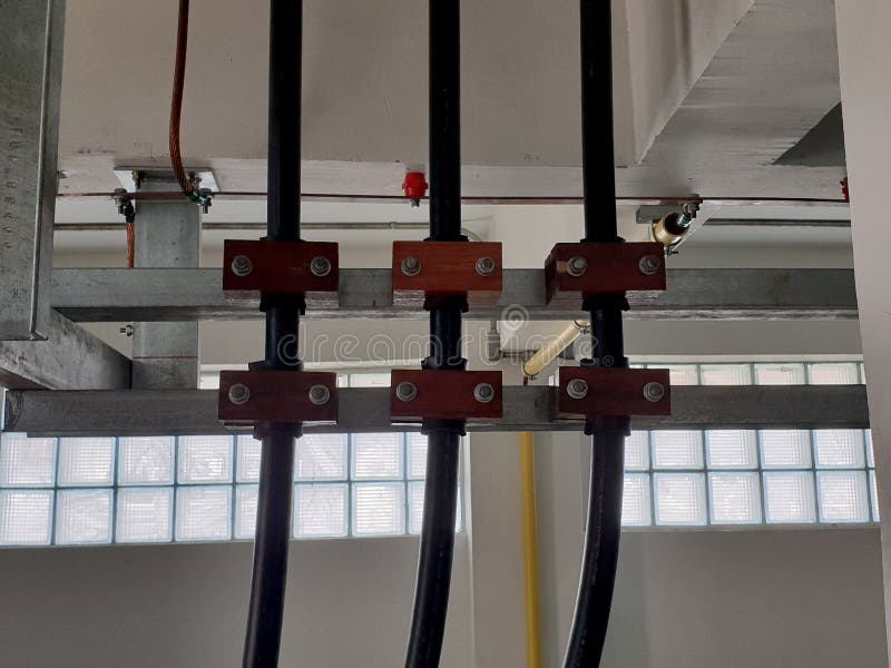 2kV Electrical Power Cable Installation Stock Photo - Image of ...