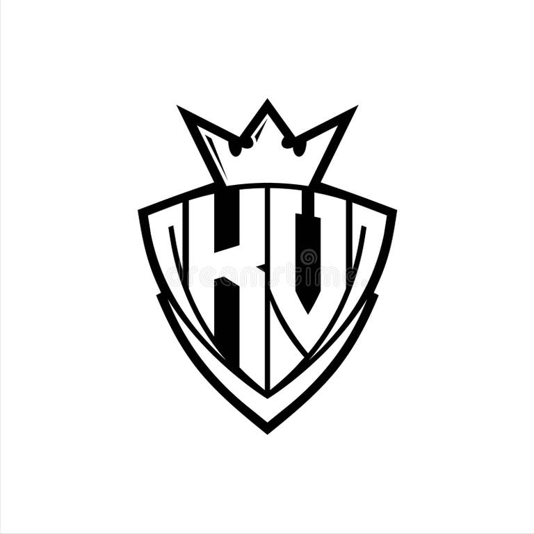 Kv White Letter Design Stock Illustrations – 337 Kv White Letter Design ...