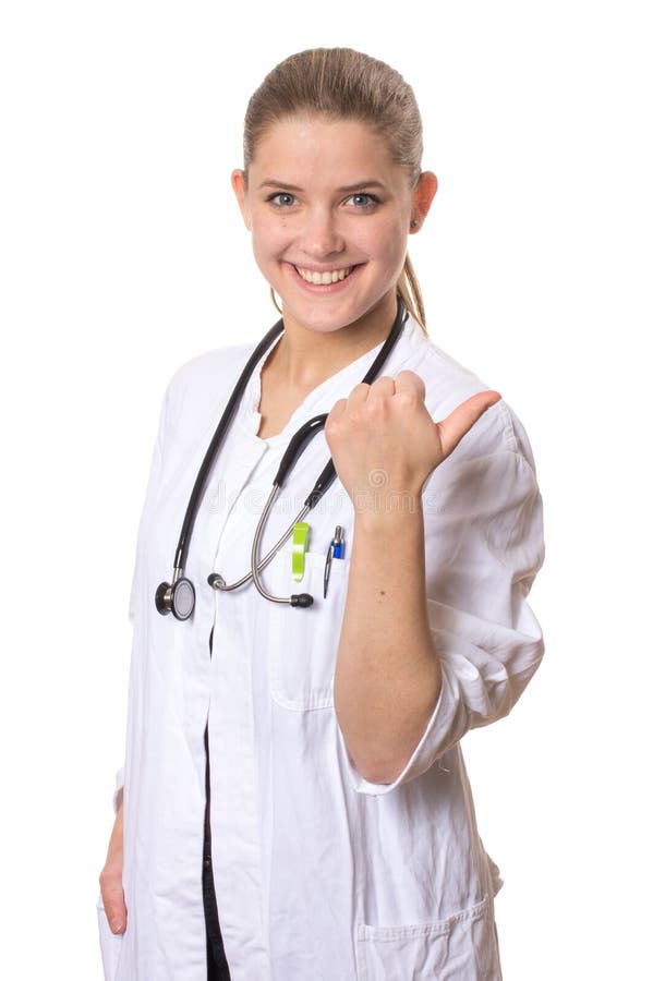 Kvinnlig Doktor Som Ler Att Peka Fotografering för Bildbyråer - Bild av ... Kvinnlig Doktor Som Ler Att Peka Fotografering för Bildbyråer - Bild av ...