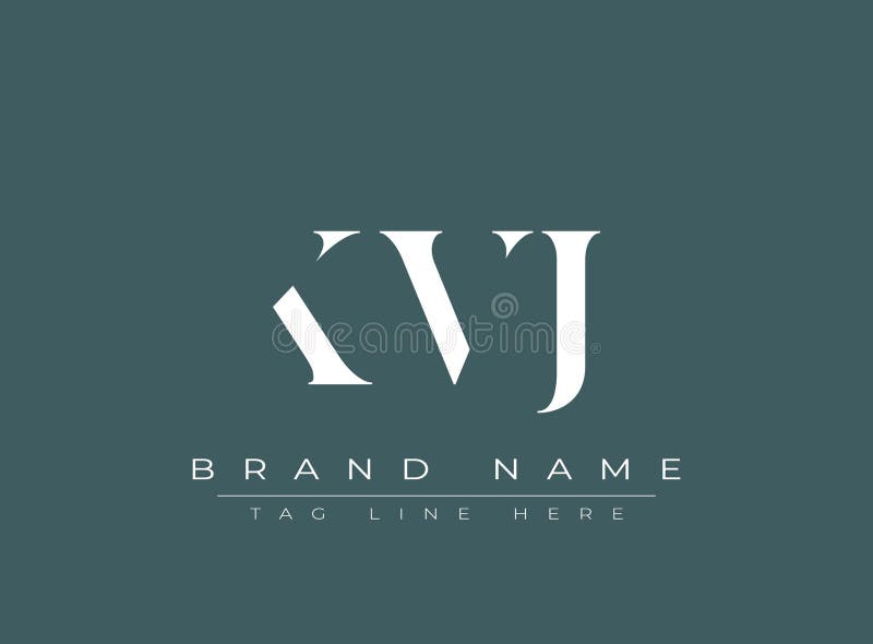 Kvj Letter Design Stock Illustrations – 15 Kvj Letter Design Stock ...