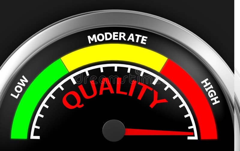 Kwaliteitsmeter Met Verschillende Emoties Het Meten Van De ...