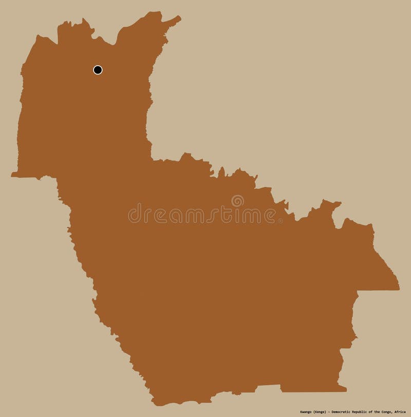 Kwango, Province of Democratic Republic of the Congo, on Solid. Pattern ...