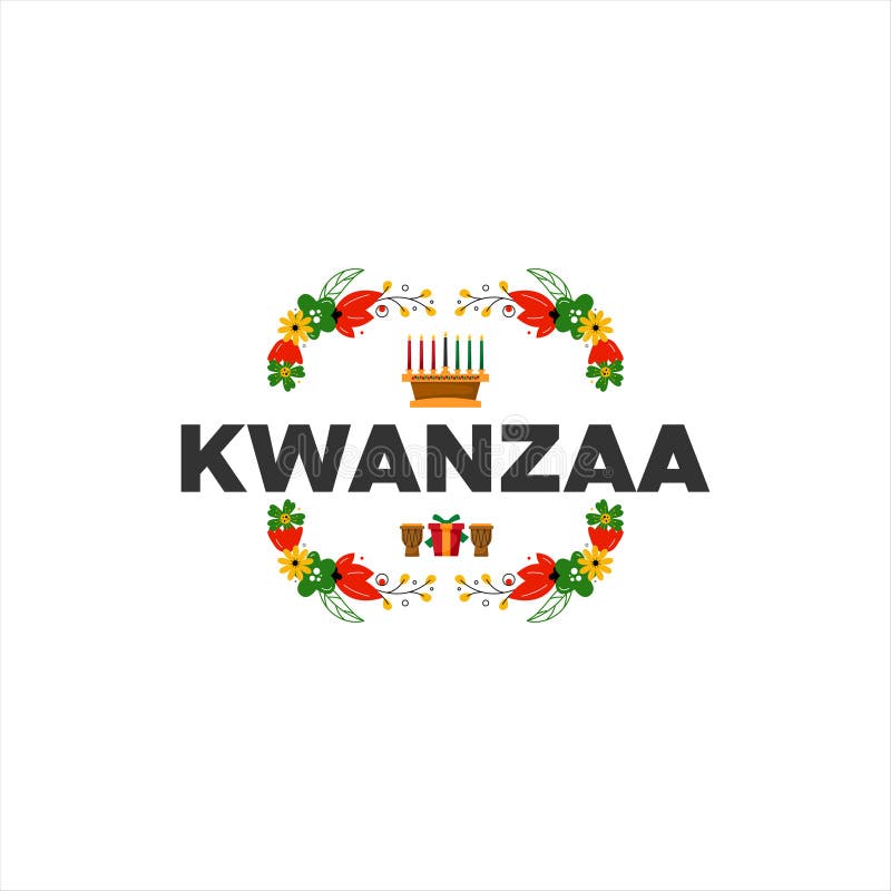 Kwanzaa Banner Element Vector Design Stock Vector - Illustration of ...