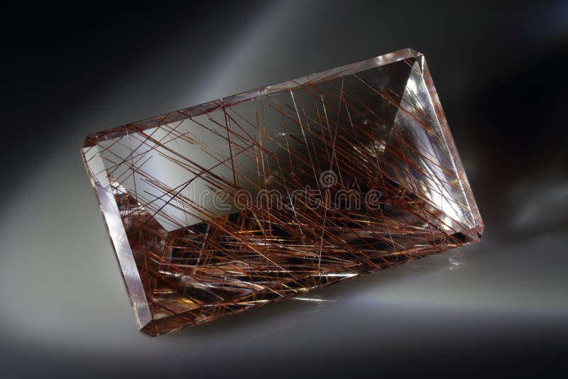 Rutiel stock foto. Image of dioxyde, mijnbouw, mineralogie - 109499092