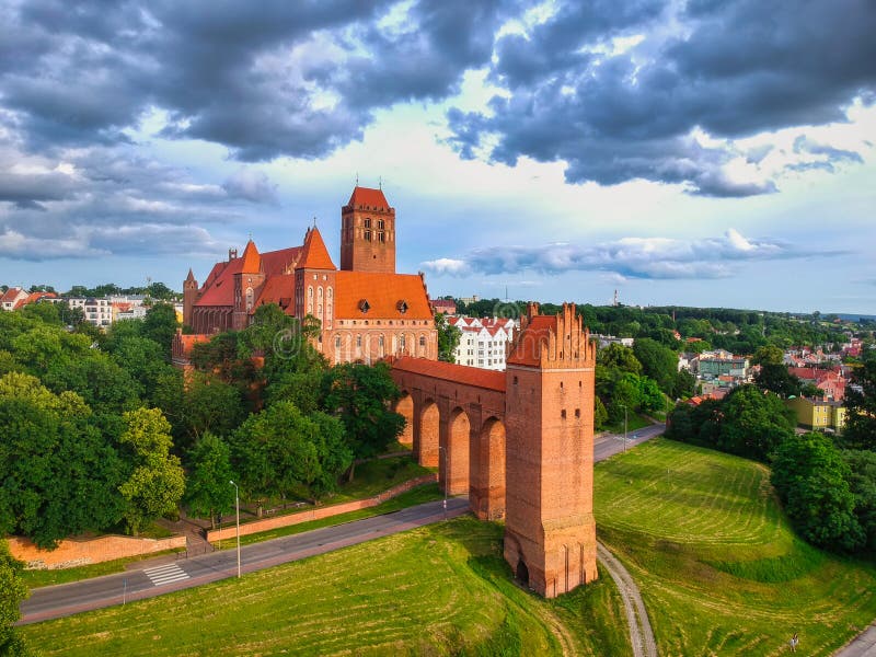 Kwidzyn Castle Arcs In Kwidzyn, Poland Stock Image - Image of kwitzyn ...