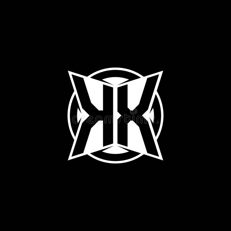 KX Logo Monogram Design Template Stock Vector - Illustration of elegant ...