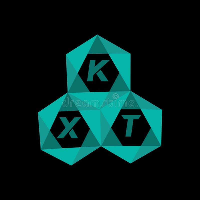 Kxt Creative Minimalist Letter Logo Stock Illustrations – 5 Kxt ...