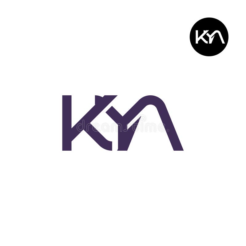Kya Monogram Stock Illustrations – 8 Kya Monogram Stock Illustrations ...
