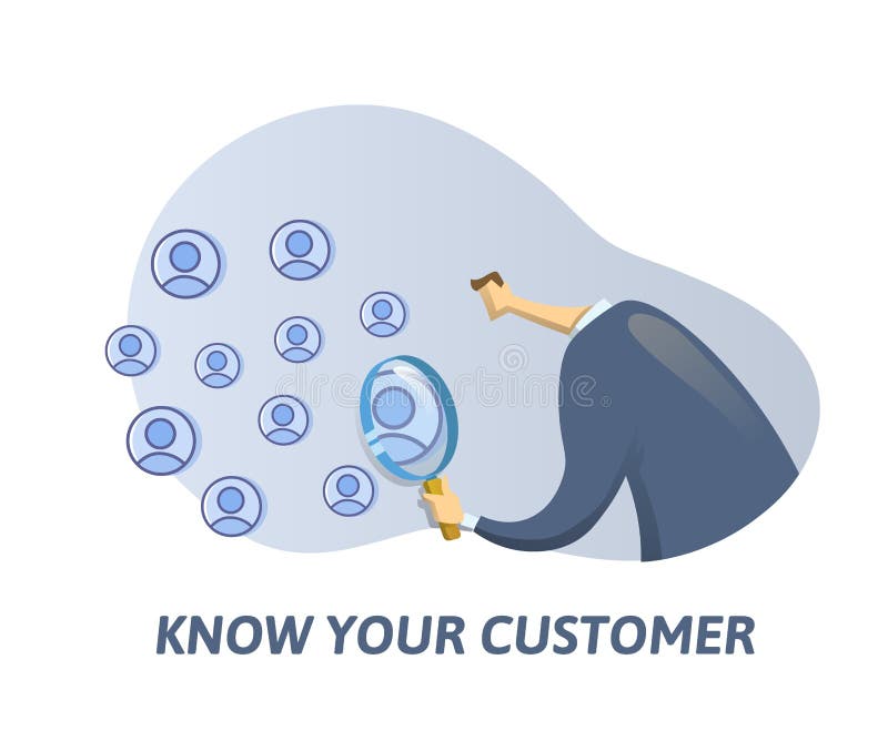 KYC, Know Your Customer. Concept Table with Keywords, Letters and Icons ... KYC, Know Your Customer. Concept Table with Keywords, Letters and Icons ...