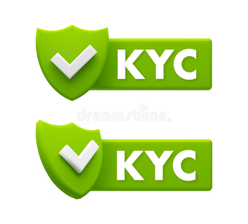 KYC - Know Your Customer Label. Personal Information for Identification ...