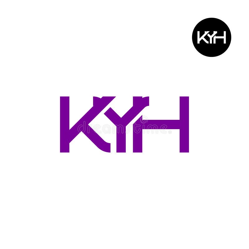 Kyh Monogram Stock Illustrations – 13 Kyh Monogram Stock Illustrations ...