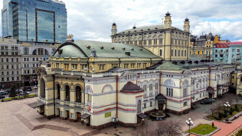 Kyiv Opera, in Kyiv, Ukraine Stock Photo - Image of synagogue, palace ...