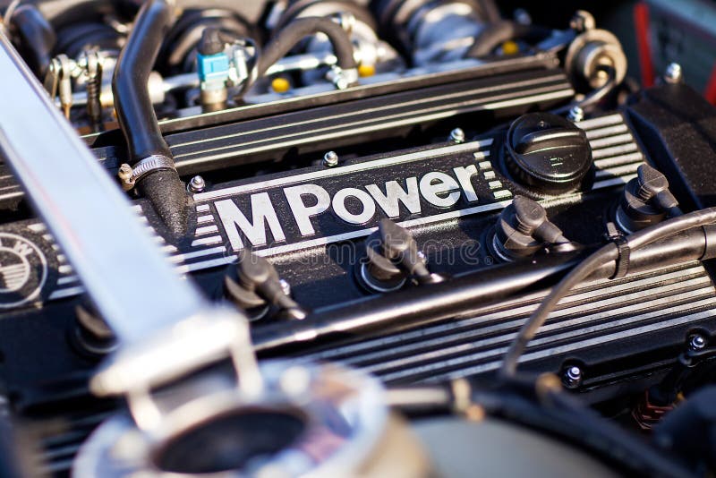 Kyiv, Ukraine - 23 APRIL, 2016: BMW M6 E24 Engine - S38b35 Editorial ...