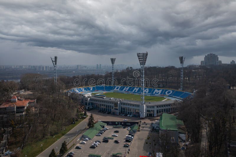 Valeriy Lobanovskyi Dynamo Stadium Editorial Stock Image - Image of ...