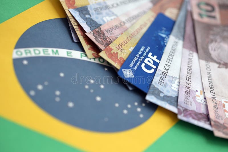 KYIV, UKRAINE - OCTOBER 31, 2023 Blue CPF Card Document Template. the ...