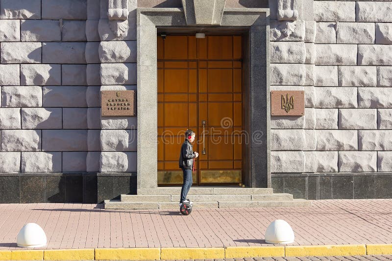 Headquarters of Security Service of the Ukraine in Kyiv Editorial ...