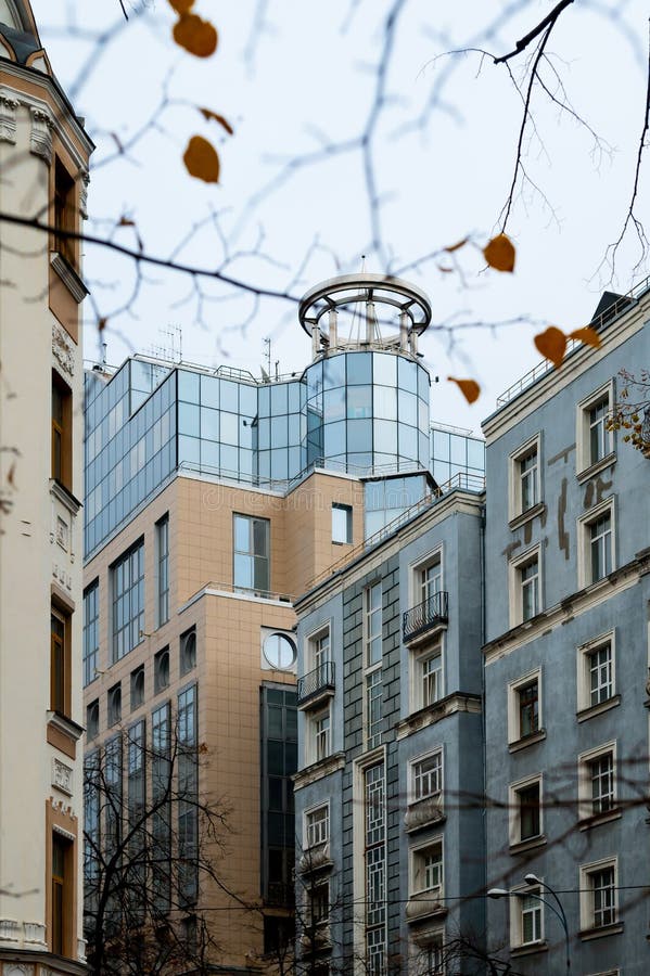 Kyiv, Ukraine - September 17, 2021: Unique High-rise Buildings Stock ...