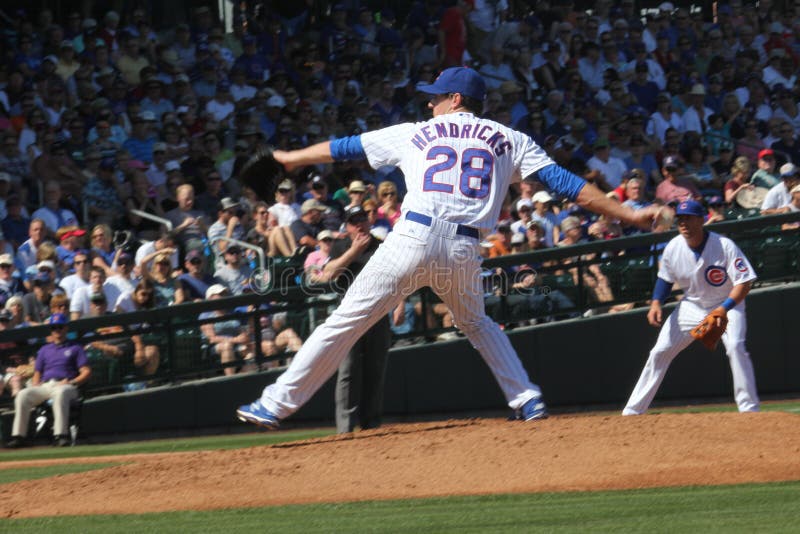 Kyle Hendricks editorial photo. Image of mound, pitcher - 51282766