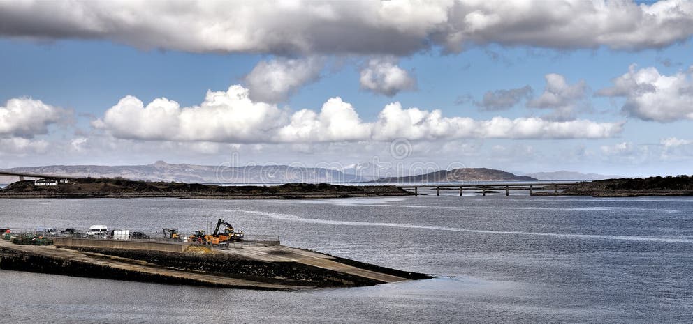 Kyleakin stock image. Image of horizon, kyleakin, ferry - 67684549