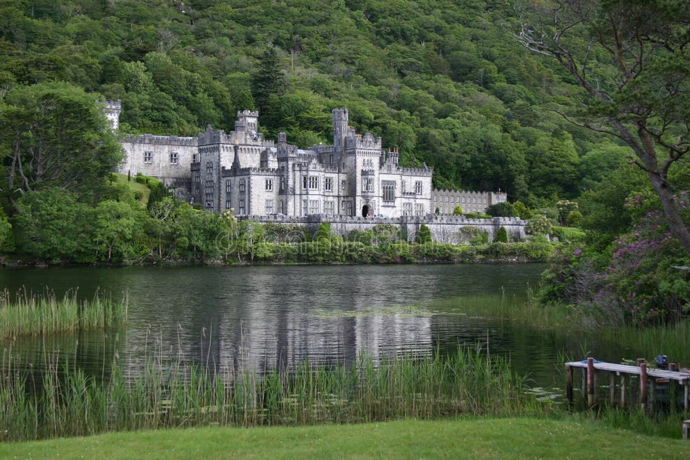 Kylemore Abbey editorial stock image. Image of religion - 1189559