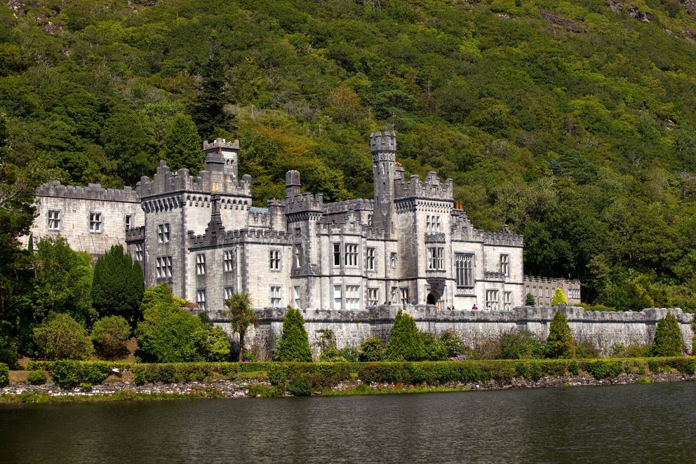 Kylemore Abbey editorial stock image. Image of irish - 15502709