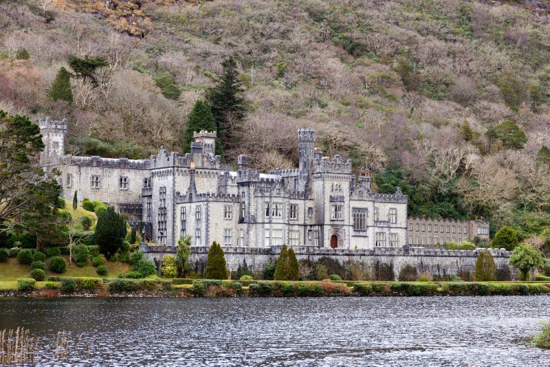 Kylemore Abbey editorial stock image. Image of historic - 38239584