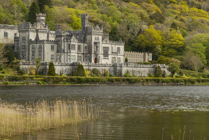 Irish Countryside Castle stock photo. Image of lake, irish - 1709908