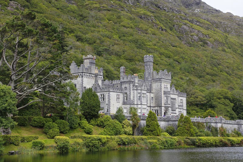 Kylemore Abbey in Connemara, Ireland Editorial Stock Photo - Image of ...