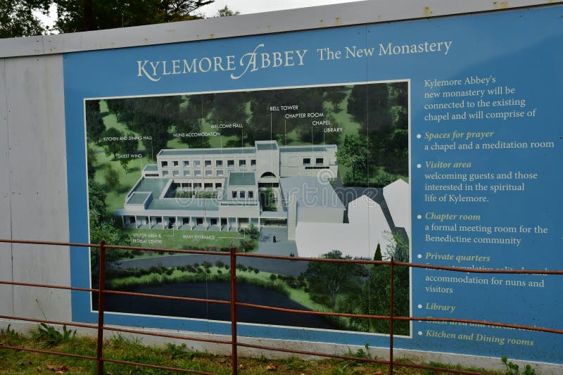 Kylemore, Ireland - September 15 2022 : Kylemore Abbey Editorial ...