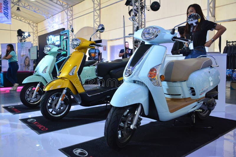 Kymco Like 125 Motorcycle at Ride Ph in Pasig, Philippines Editorial ...