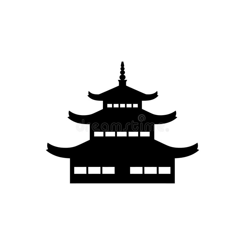 Kyoto icon stock vector. Illustration of icon, traditional - 301222862