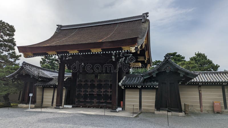 Kyoto Imperial Palace in Kyoto Japan Editorial Stock Photo - Image of ...