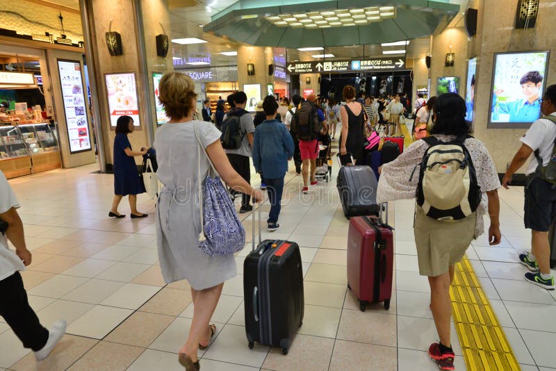 Kyoto, Japan - August 1 2017 : Main Train Station Editorial Photo ...