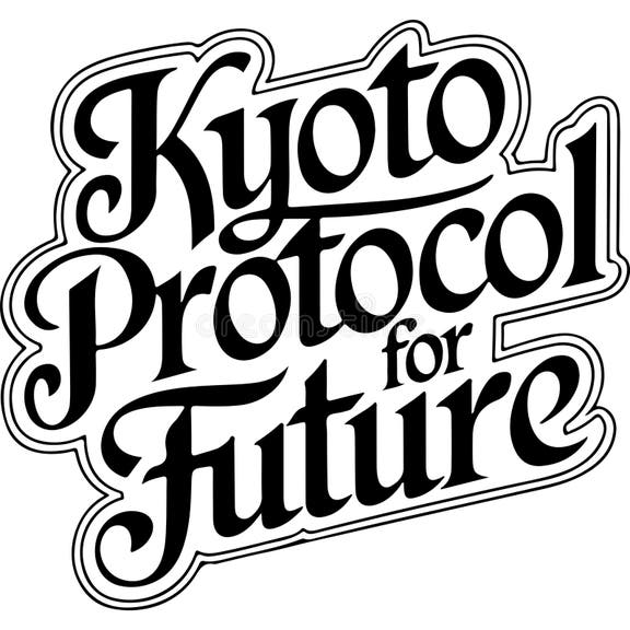 Kyoto Protocol Future Graphic Design Stock Illustration - Illustration ...