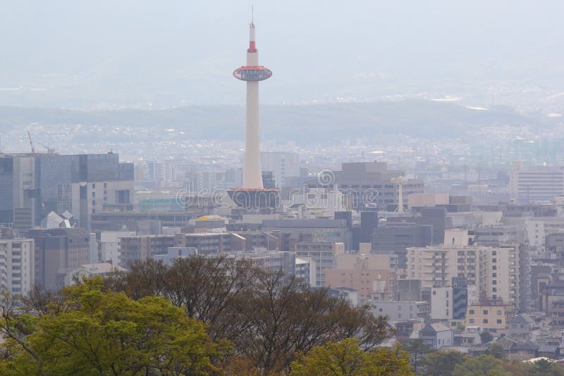 Kyoto tower editorial image. Image of kyoto, architecture - 76272470