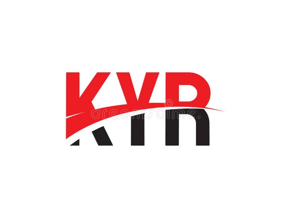 KYR Letter Initial Logo Design Stock Vector - Illustration of monogram ...