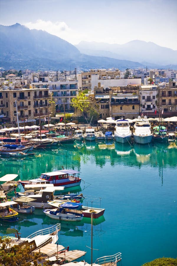Kyrenia, Noord-Cyprus stock afbeelding. Image of vakantie - 48529663