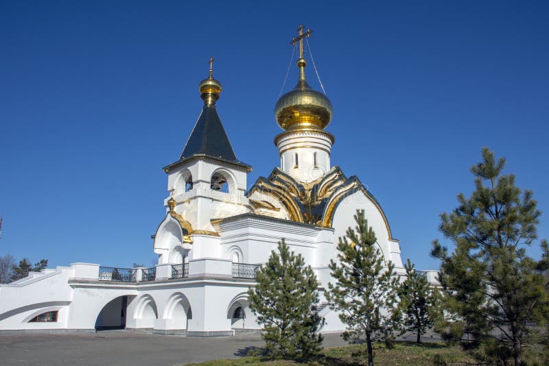 Kyrka Av St-serafen Av Sarov Fotografering för Bildbyråer - Bild av ...