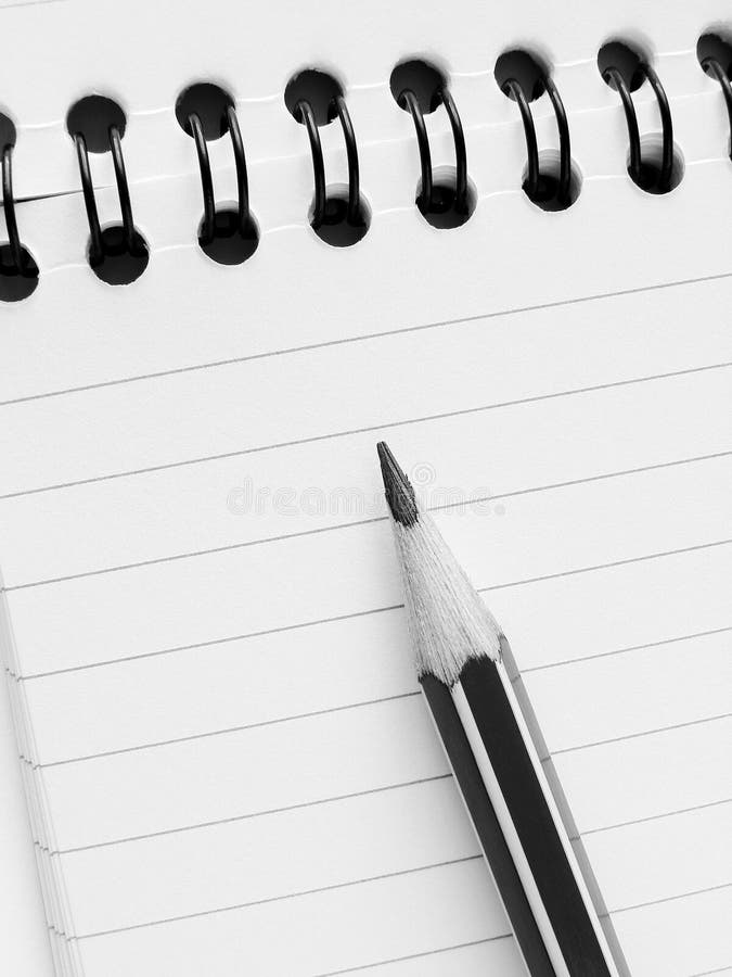 Lápiz y libreta imagen de archivo. Imagen de libreta, lápiz - 9108791