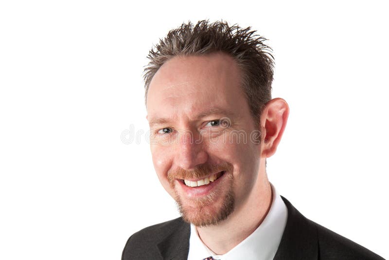 Mann mit Spitzbart-Bart stockbild. Bild von erwachsener - 31897015