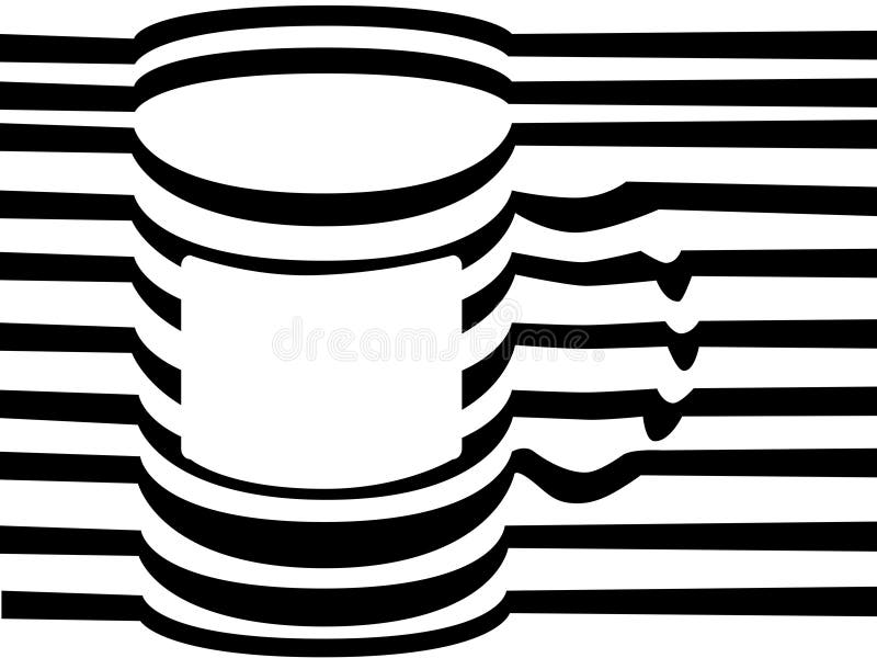 Línea Forma - Taza Del Vector Ilustración del Vector - Ilustración de ...