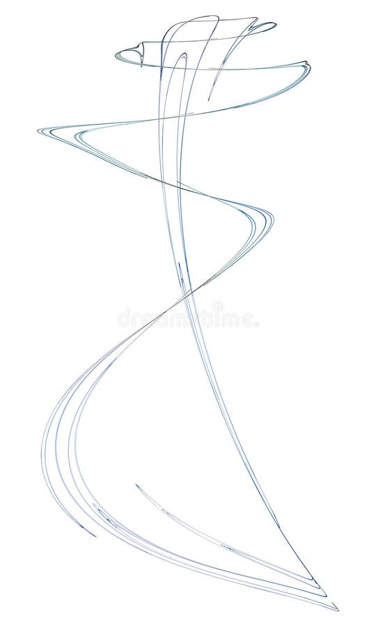 Línea ondulada stock de ilustración. Ilustración de arte - 6327956