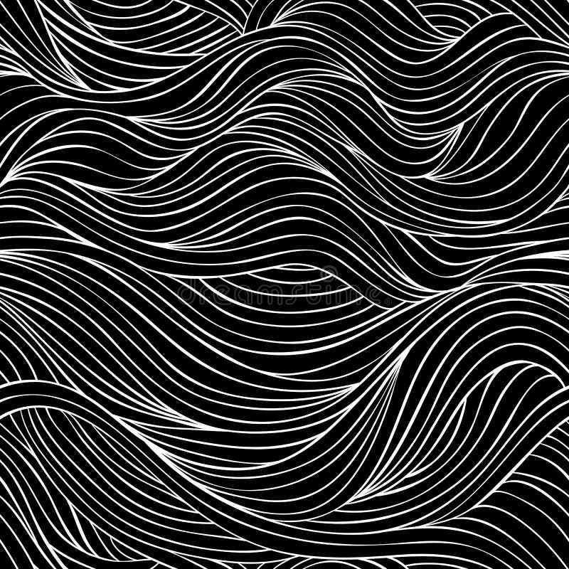 Líneas curvadas modelo ilustración del vector. Ilustración de ...