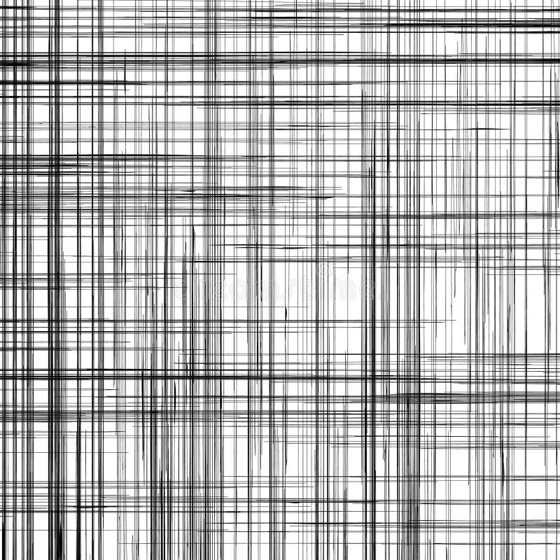 Líneas Negras Horizontales Y Verticales Ilustración del Vector ...